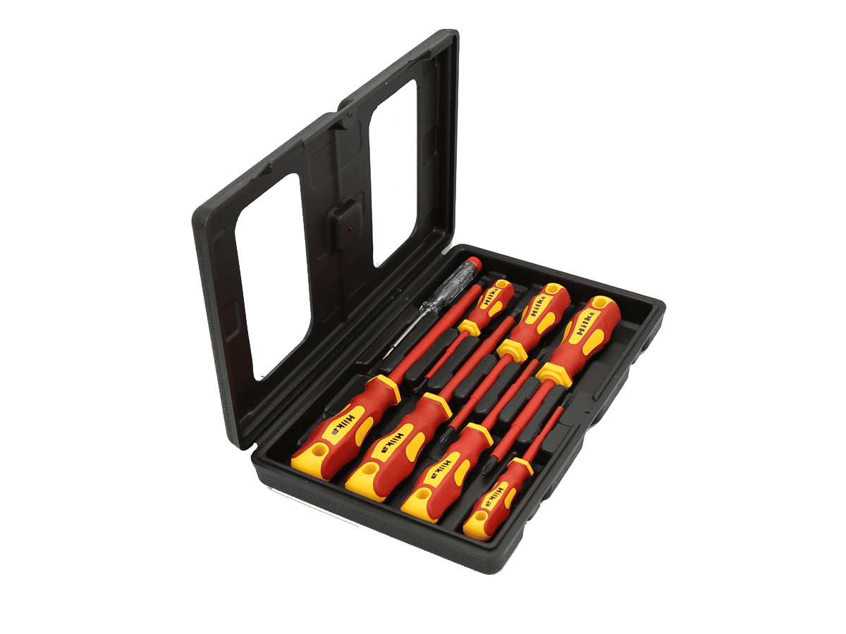8 Piece 1000 volt VDE Insulated Screwdriver Set | Connectec.uk