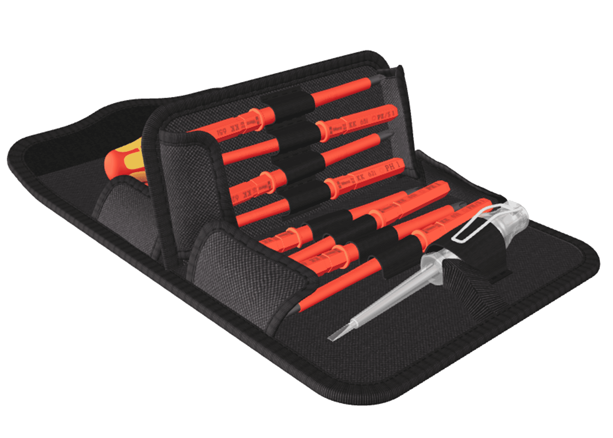 WERA Kraftform Kompakt VDE SlimLine Screwdriver 18pc Set