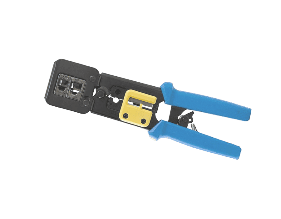 Easy Fit Push Through RJ45 Crimp and Cut Tool