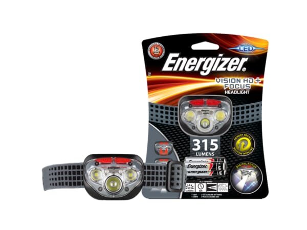 Energizer Vision HD+ Focus Headlight Torch | Connectec.uk