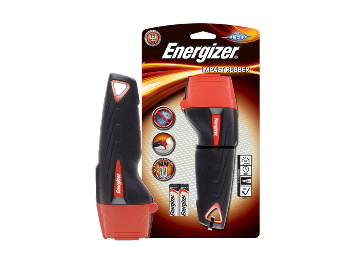 Energizer Impact Rubber LED Torch