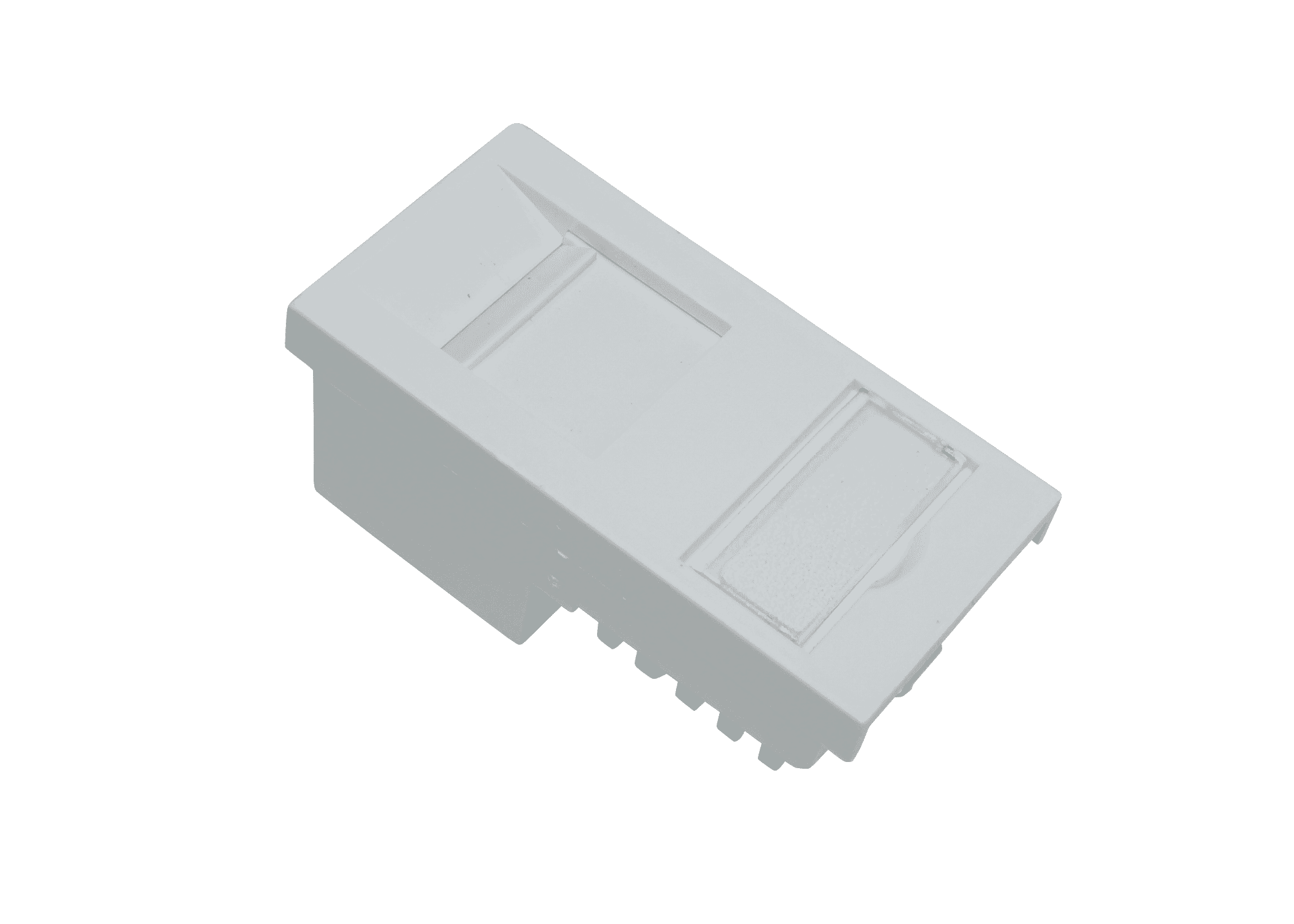 Cat 6 FTP RJ45 Euro Module White | Connectec.uk