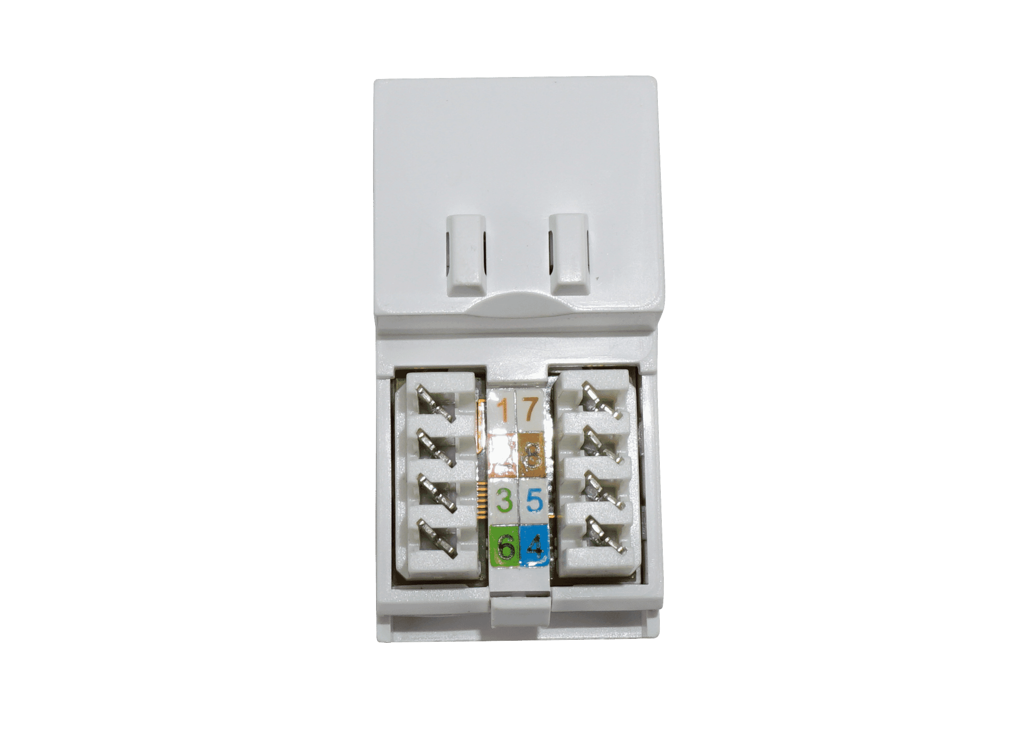 Cat 5e UTP RJ45 Euro Module | Connectec.uk