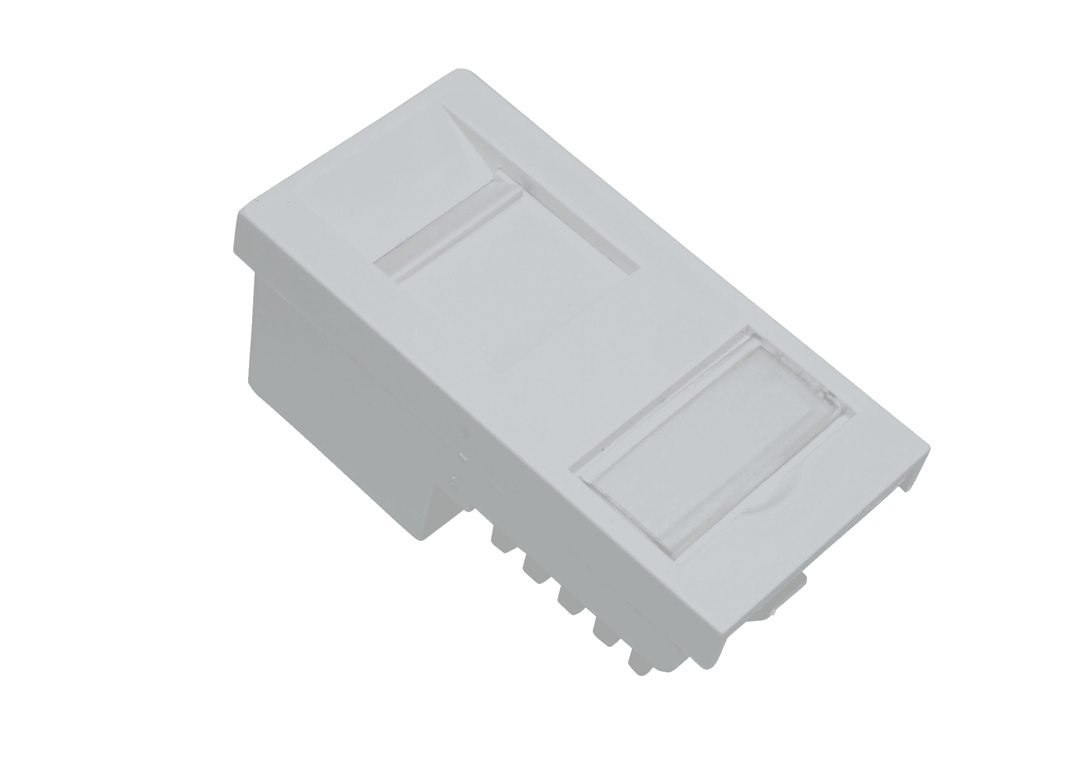 Snap-in RJ45 Euro Module for Cat 5e or Cat 6 UTP IDC (White or Black)