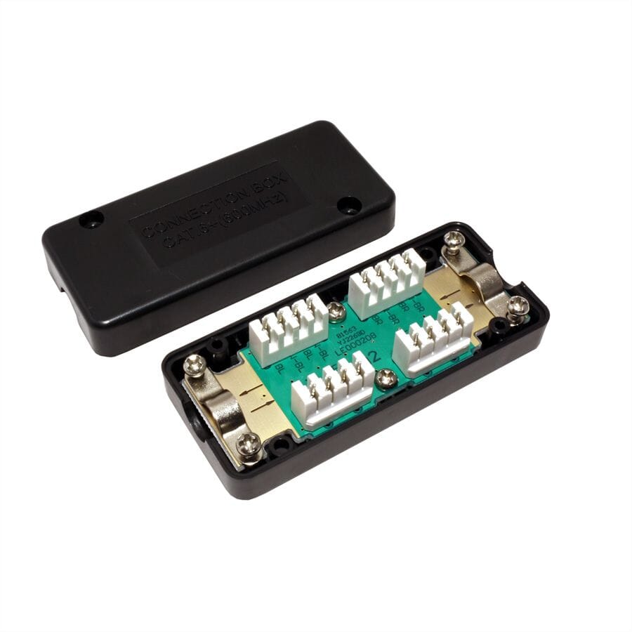 Category 6A UTP inline junction box | Connectec.uk