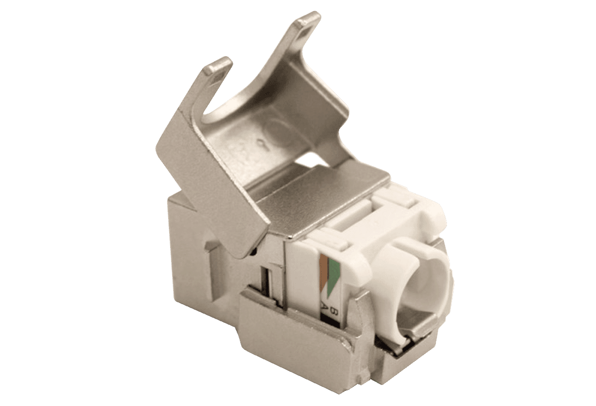 Cat 6a FTP Tool-Less Keystone Module