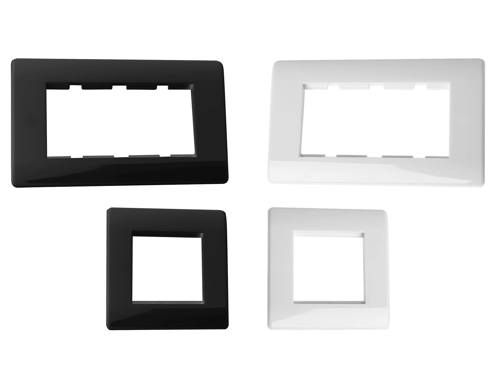 Antiference Screwless Faceplate for Euro Module Inserts | Connectec.uk