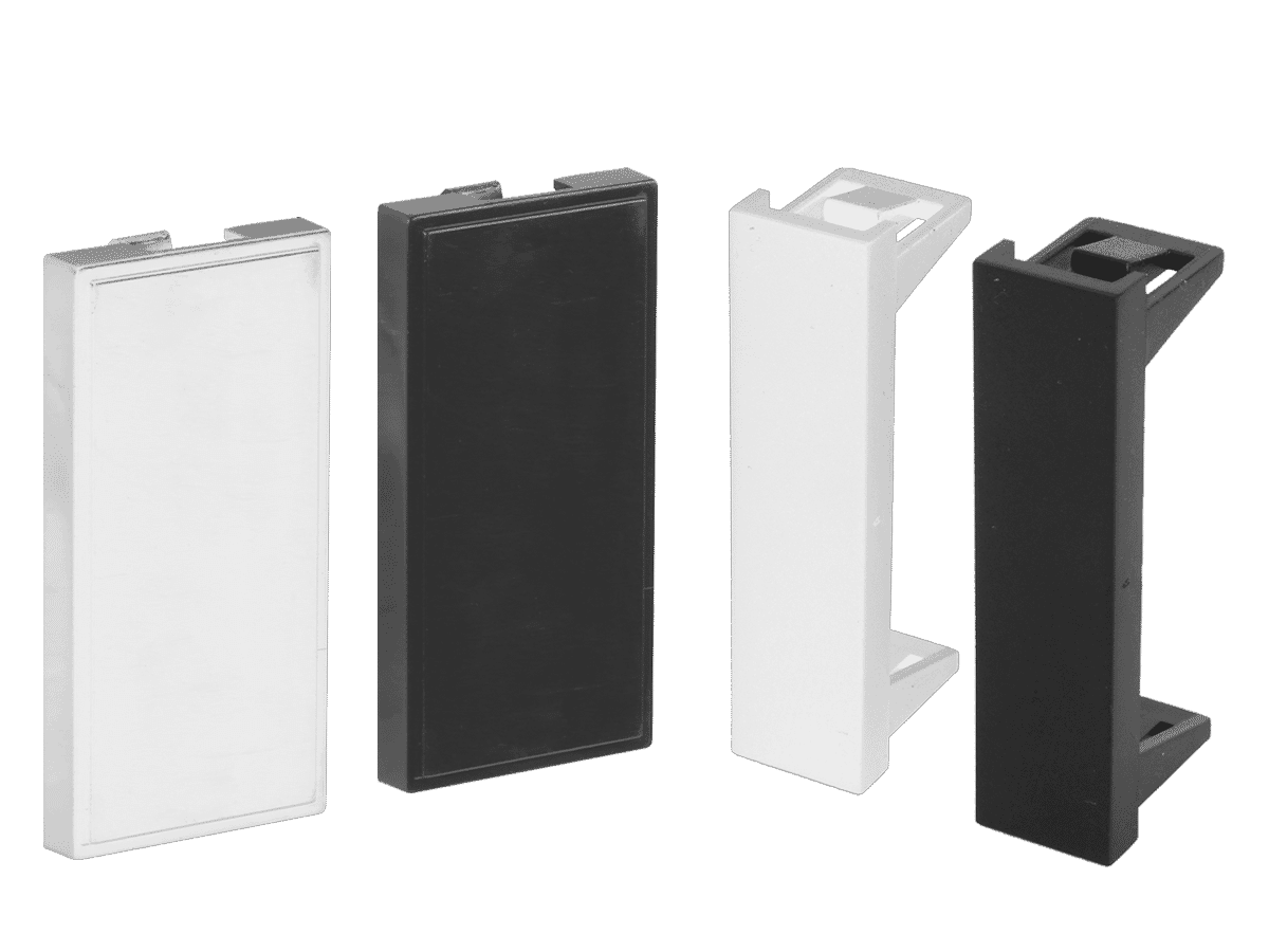 Euro Blanking Module Plate Inserts quarter and half