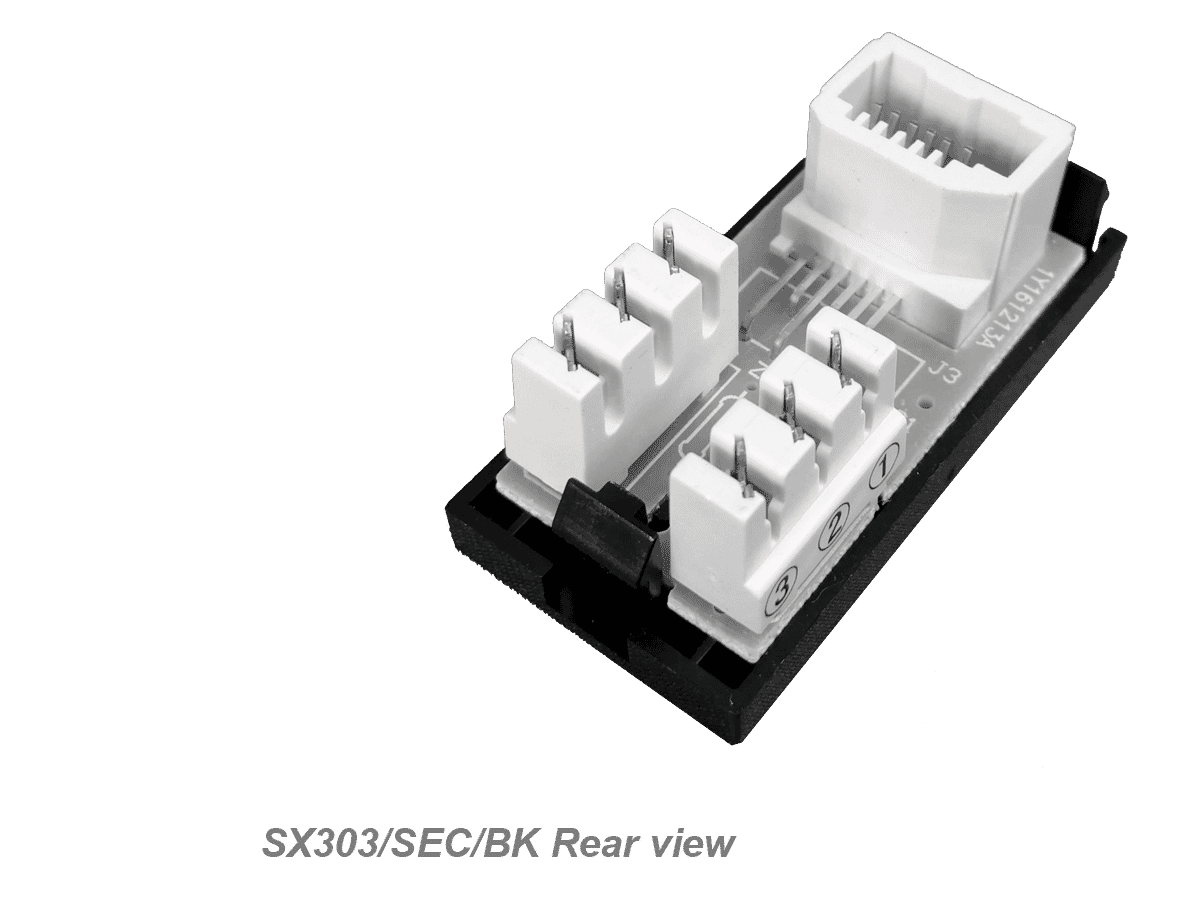 UK Telephone Socket Euro Modules Black or White | Connectec.uk