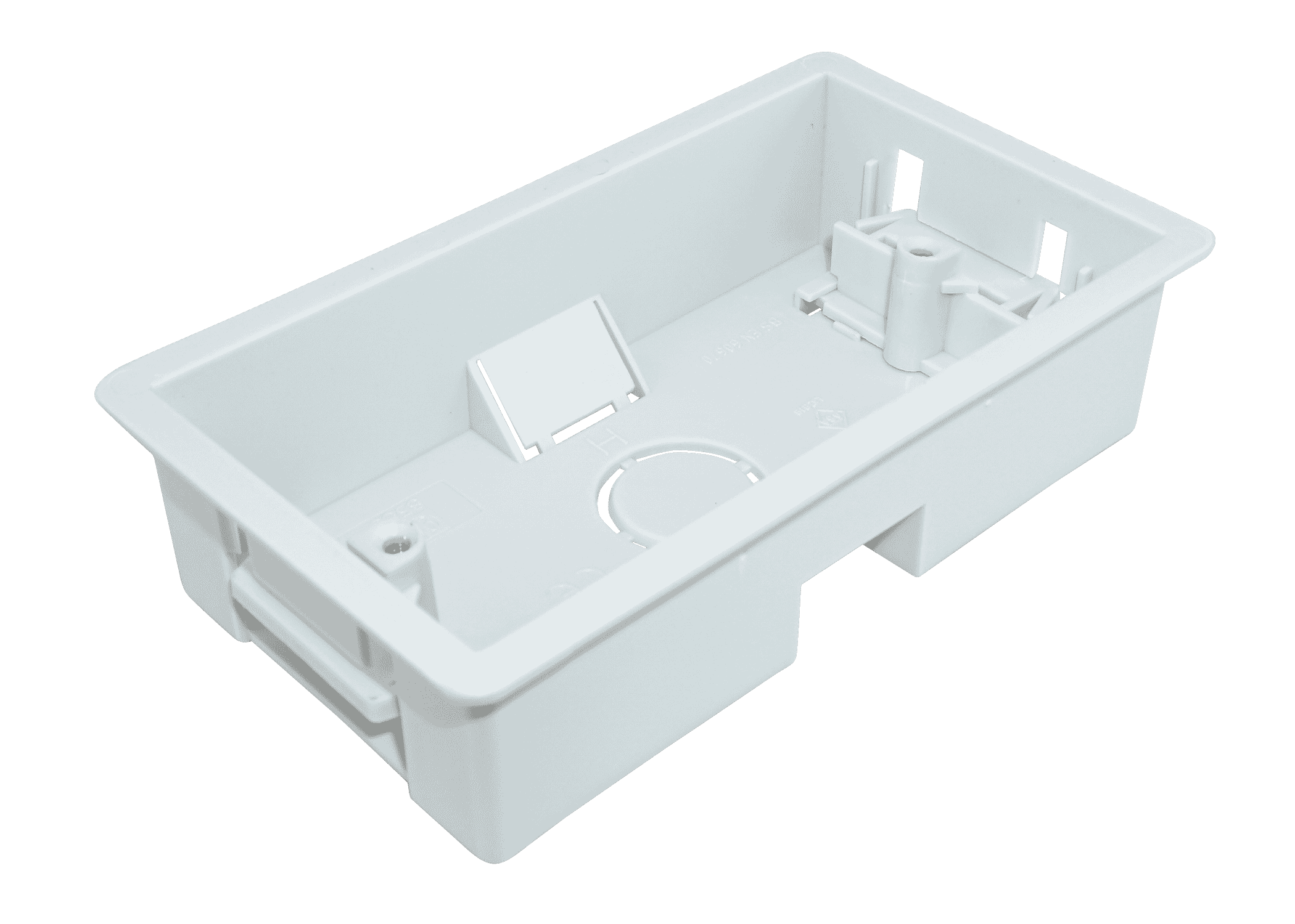 Double Gang Dry Wall 35mm Back Box | Connectec.uk
