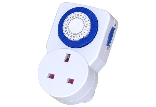 SMJ 24 Hour Mechanical Plug-in Timer