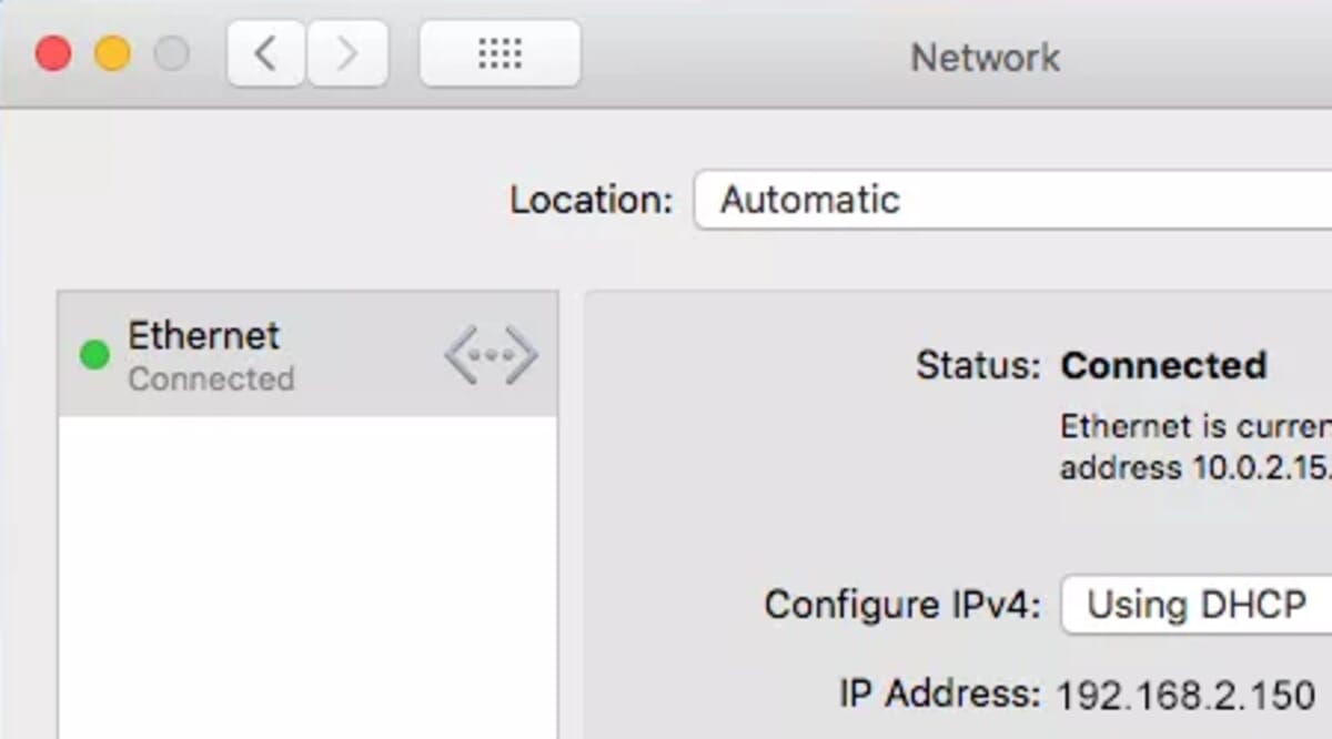 How to find your network gateway and other network details