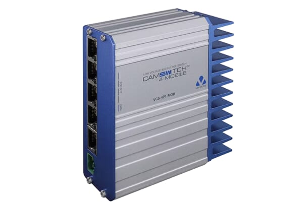 Veracity CAMSWITCH 4 PLUS VCS-4P1 Compact 802.3AT PoE 10/100 switch