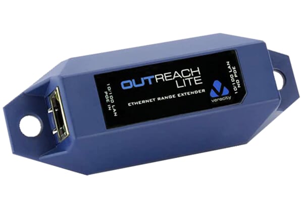 Veracity VOR-ORL OUTREACH Lite PoE Powered Ethernet Extender, 200m 1.3W