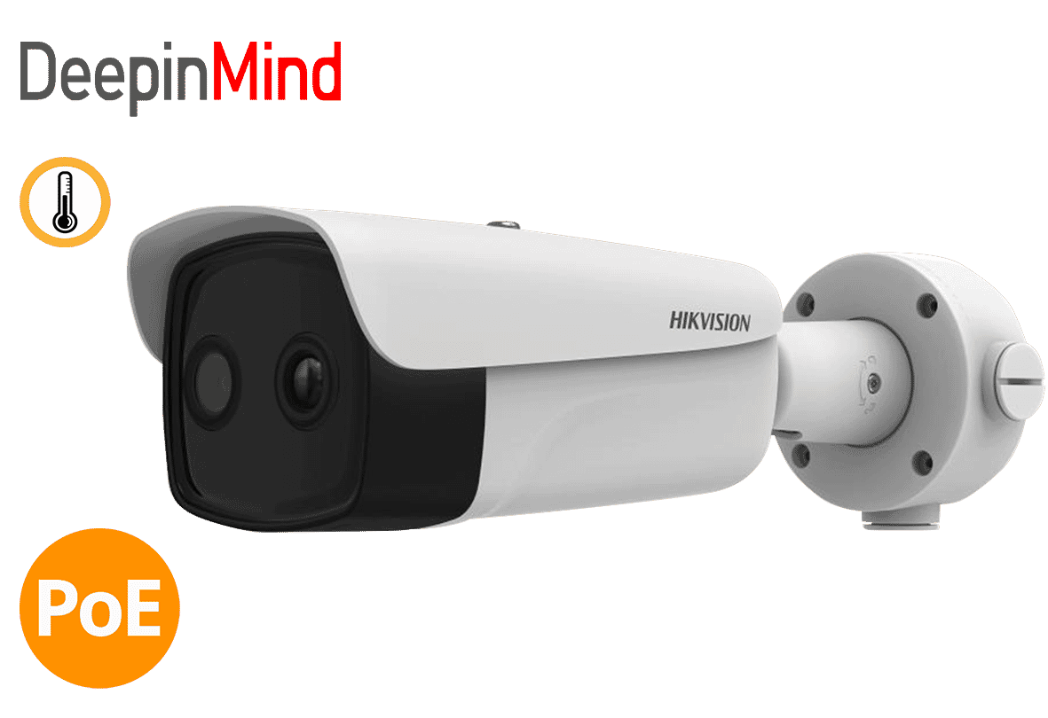 Hikvision DS-2TD2637-10/QY Thermal & Optical Bi-spectrum Network Bullet ...