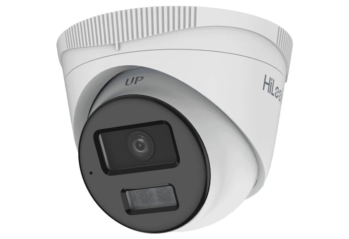 HiLook IPC-T249HA-LU(2.8mm) 4 MP ColorVu with Smart Hybrid Light Turret ...
