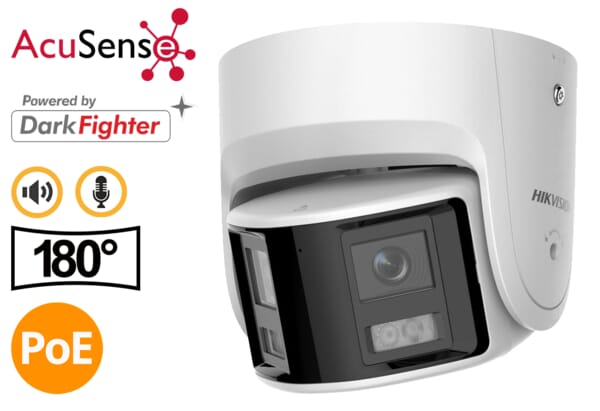 Hikvision DS-2CD2366G2P-ISU/SL(2.8mm) 6MP 180° Panoramic Darkfighter Turret