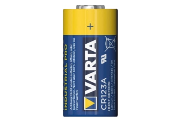 Pyronix BATT-VARTA-CR123A-R 3V 1.3Ah Lithium Battery (Single)