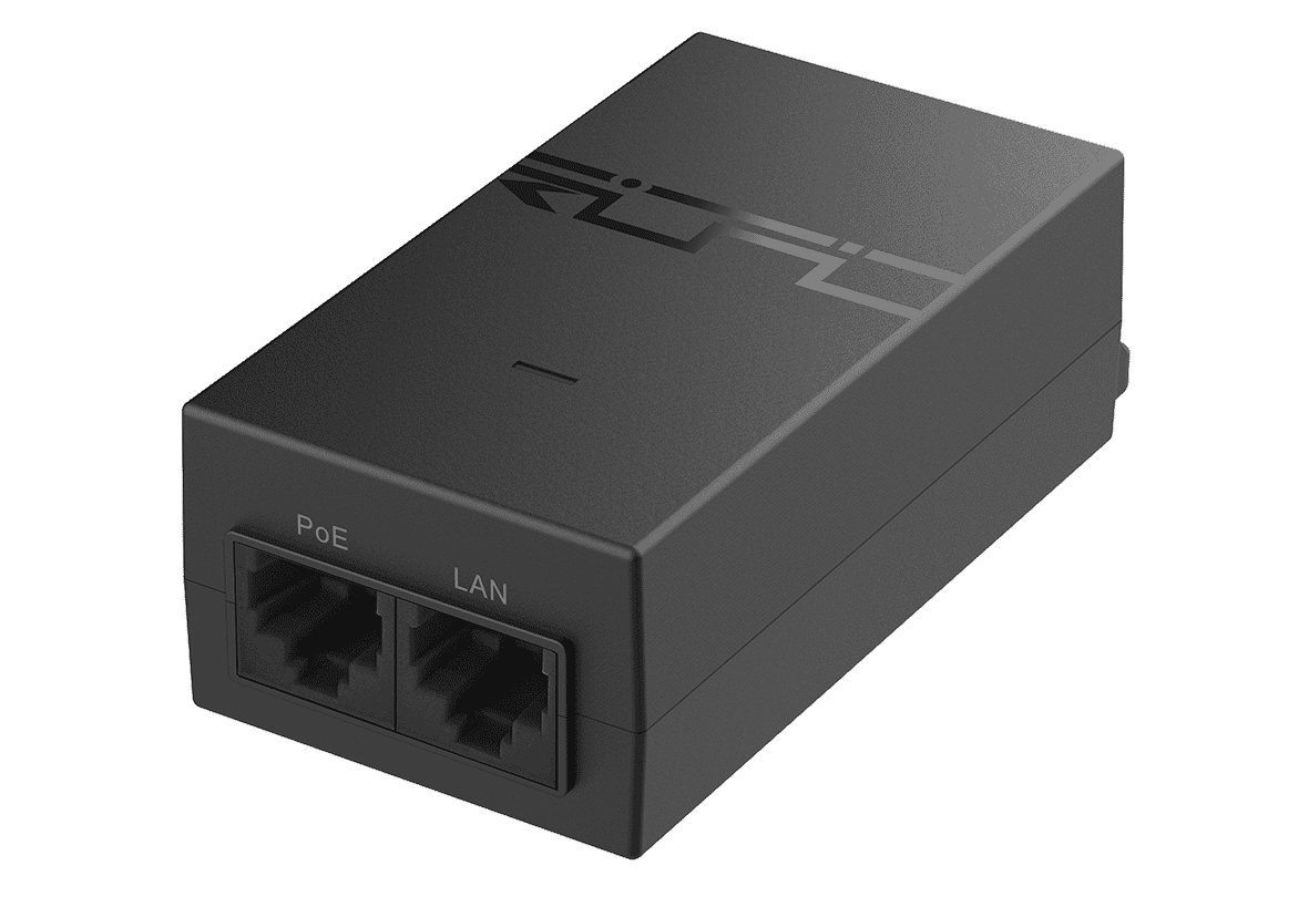 Ruijie RP023-2400500ZG 10/100/1000 Mbps Passive Gigabit PoE Injector 24v