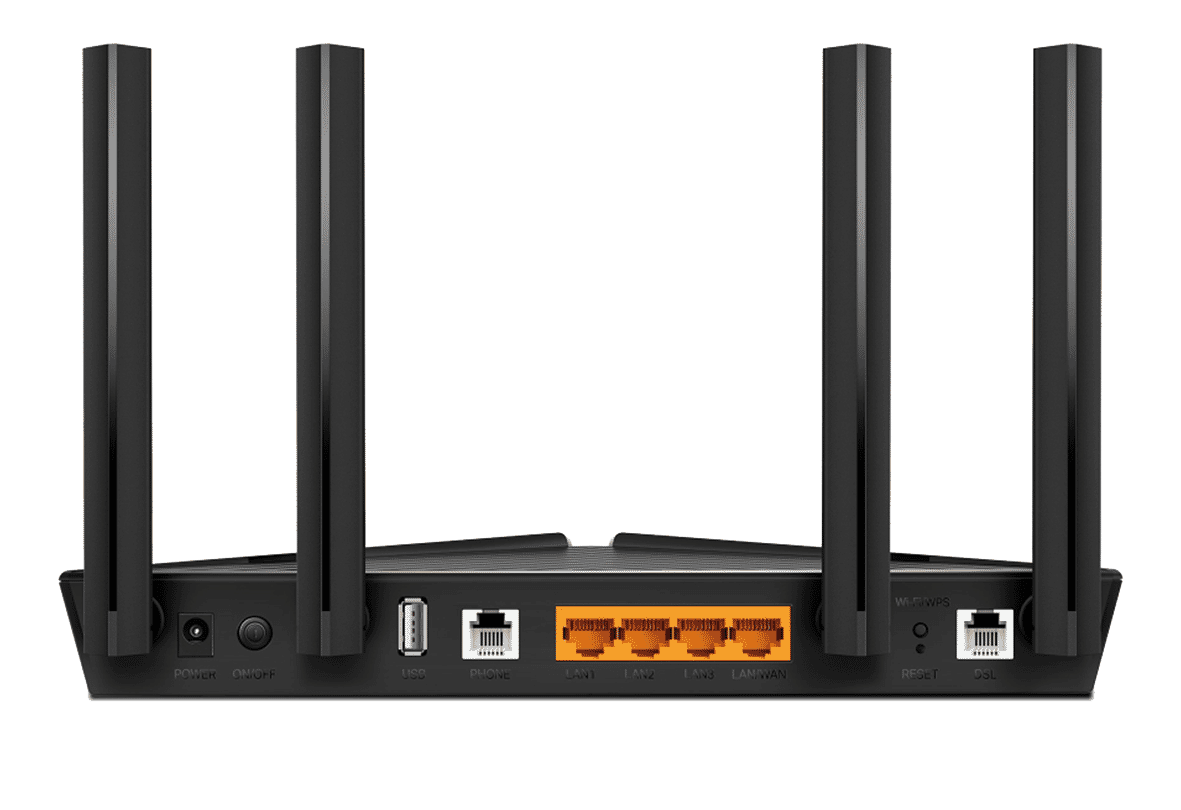 TP-Link Archer VX1800V AX1800 Dual Band Wi-Fi 6 VDSL2/ADSL Modem Router