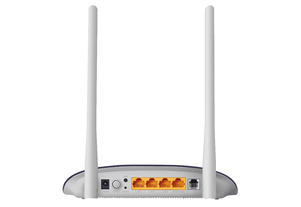 TP-Link TD-W9960 300Mbps Wireless VDSL2/ADSL2+ Modem Router, 4-Port, 10/100
