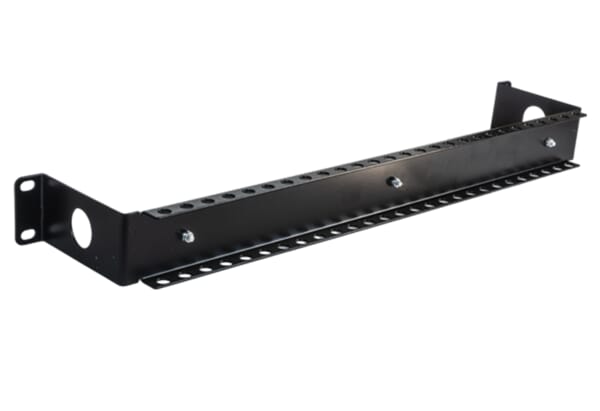 TUK 19” 1U Recessed Rack Mount DIN Rail Panel