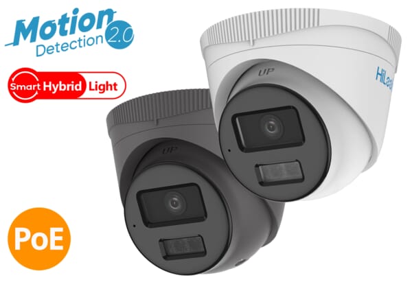 HiLook IPC-T249HA-LU(2.8mm) 4 MP ColorVu with Smart Hybrid Light Turret ...
