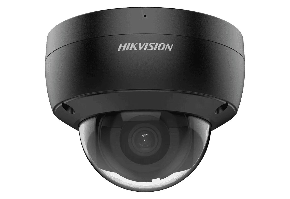 Hikvision DS-2CD2186G2H-ISU BLACK 8MP 4K IP Dome Audio 2.8mm