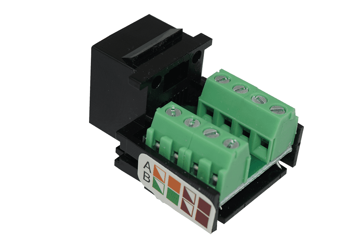 TUK Cat 5e RJ45 Screw Termination Keystone