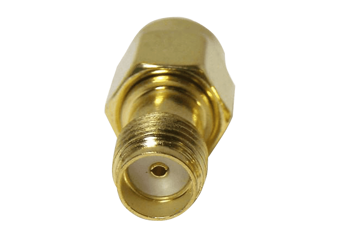 SMA RP Plug to SMA Socket Adaptor