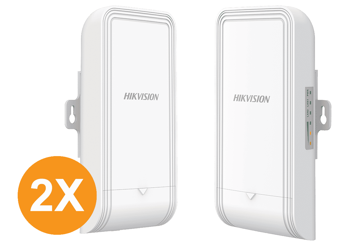 Hikvision DS-3WF02-5AC/D 5Ghz 867 MbpsWireless Bridge Kit - 5km