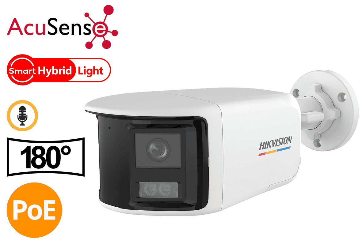 Hikvision DS-2CE12KF3TP-DLS 3K ColorVu Dual-Lens Fixed Bullet Camera 2.8mm