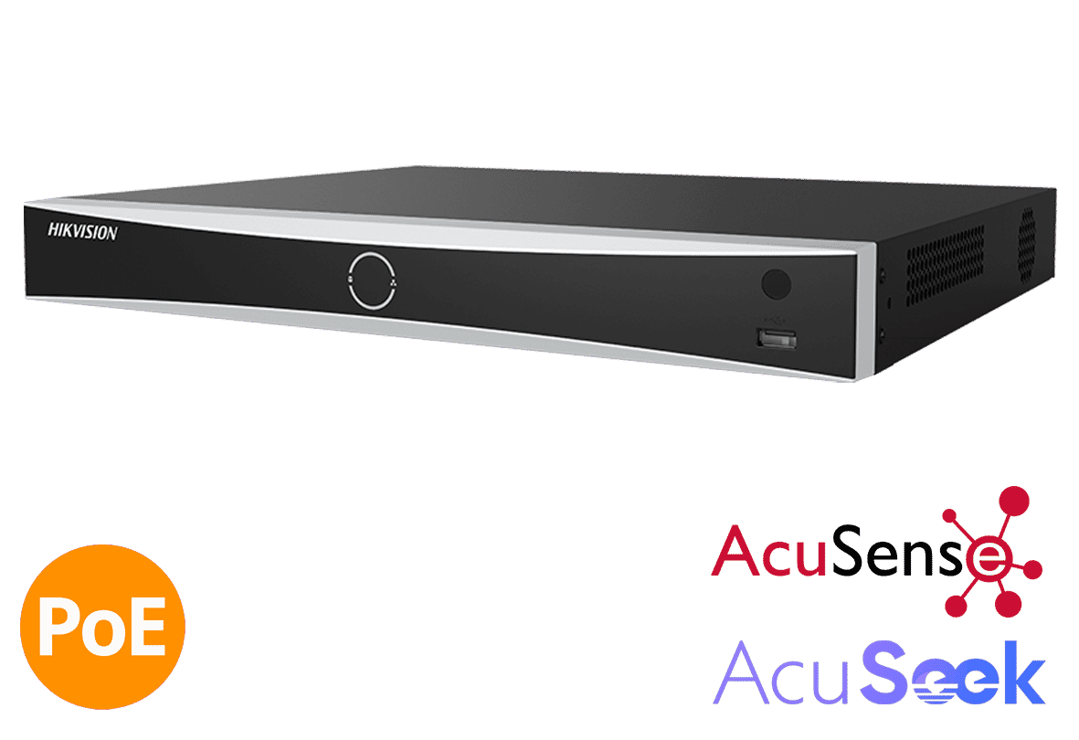 Hikvision DS-7608NXI-I2/8P/Vpro I/VPro Series 8 Channel 12MP NVR with ...