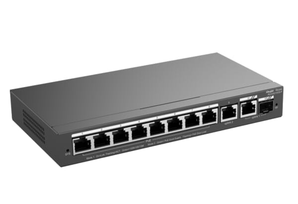 Ruijie RG-ES210GS-P 10-Port Gigabit Smart POE Switch