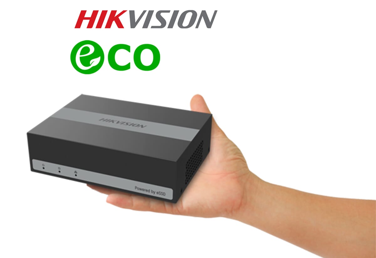 Hikvisions Compact Eco CCTV Recorders with built-in Solid State Hard Drives