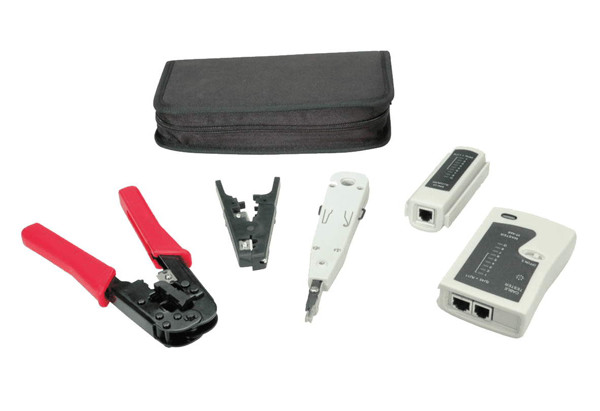 Basic Network installation tool kit RJ45 / Cat5/6