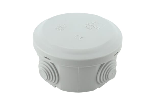 Round IP54 External Junction Box with Terminals