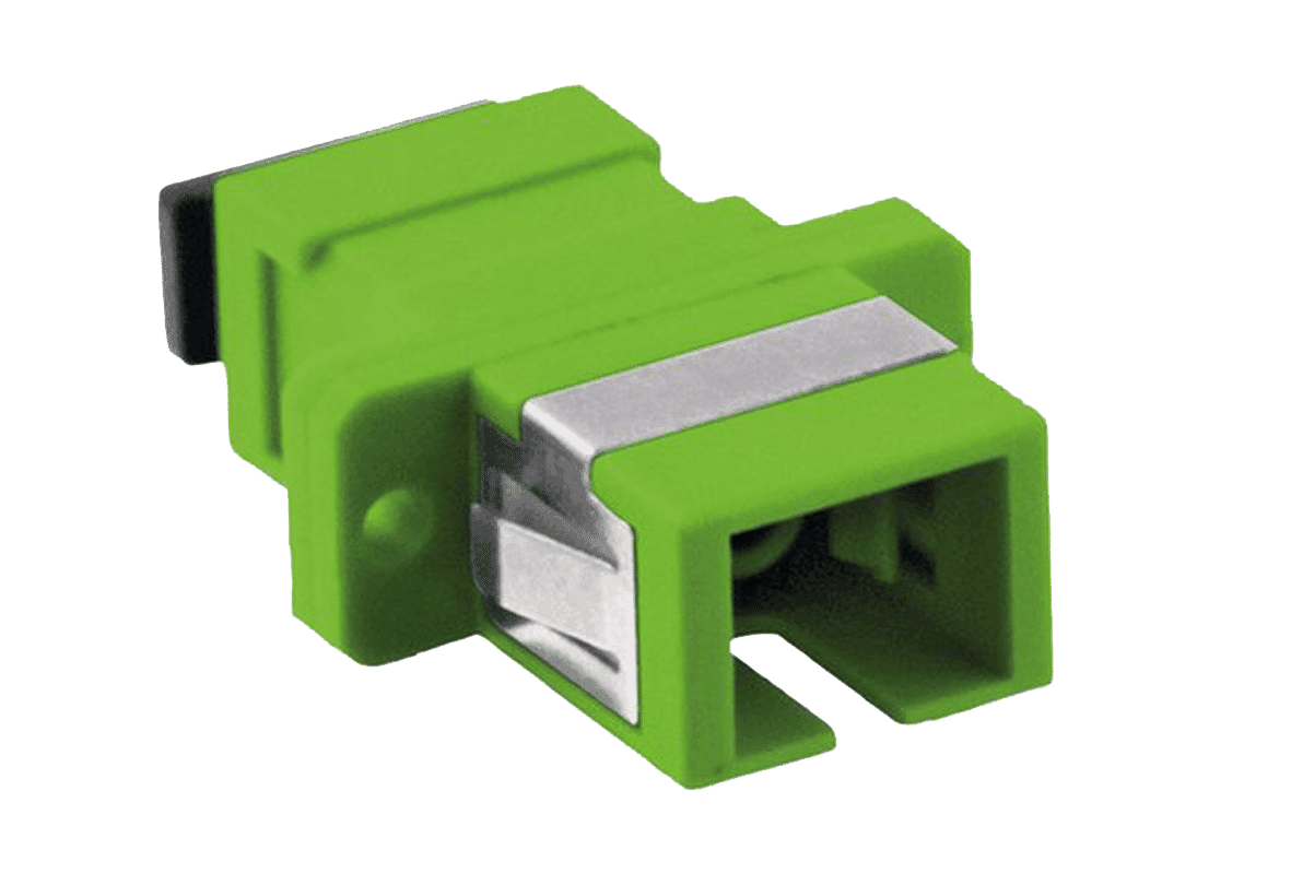 Fibre Optic Adapter Coupler Socket SC/SC Simplex OS2 APC Single-mode ...