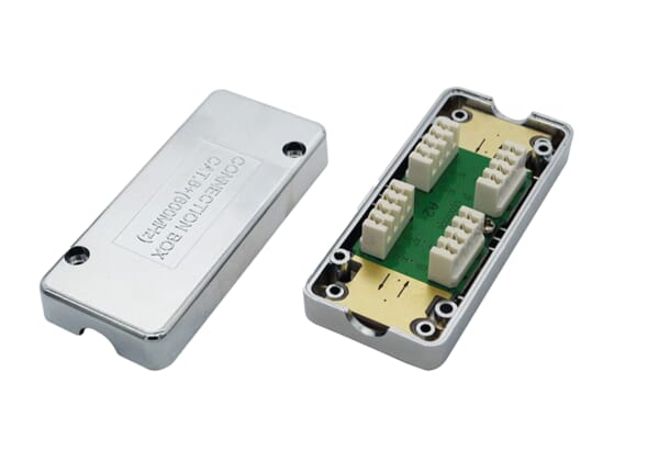 Category 6A STP Shielded inline junction box