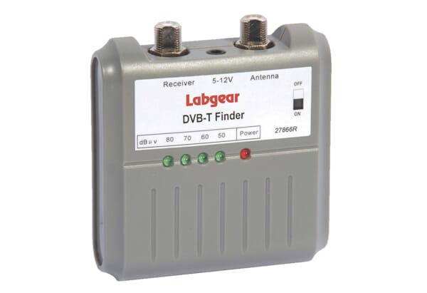 Labgear DVB-T TV Aerial Analogue Signal Finder with LED Indicators