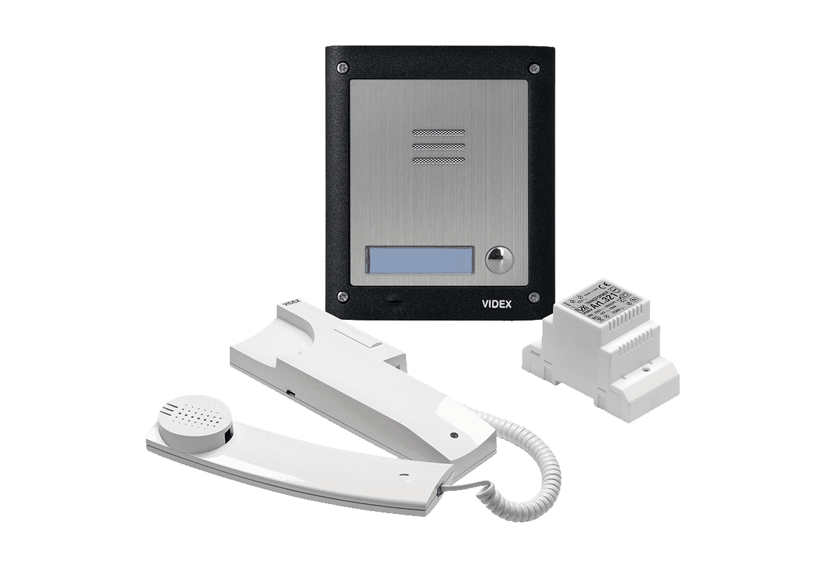 Videx 4K-1S 1 Way Surface Mount 4000 Series Intercom