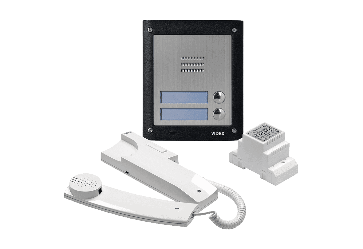 Videx 4K-2S 2 Way Surface Mount 4000 Series Intercom