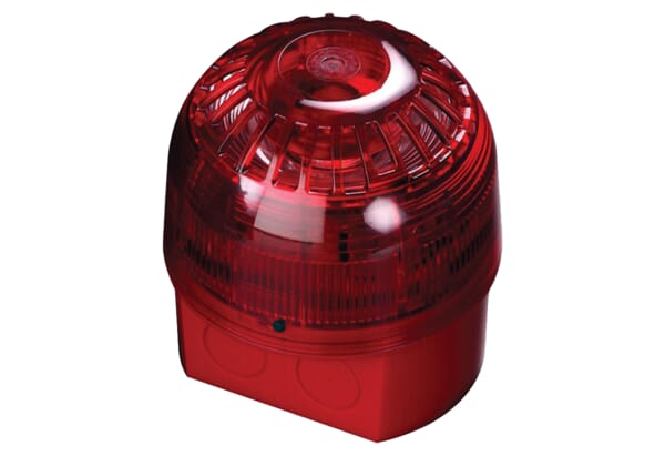 Apollo AlarmSense Open-Area Sounder VID - Red Body (Red Flash)