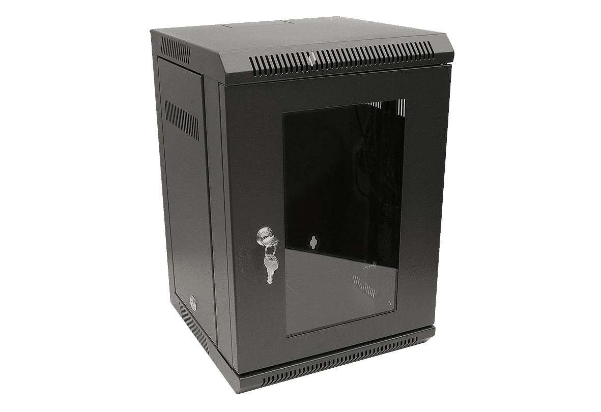8U 10" Mini Wall Mount Data Cabinet