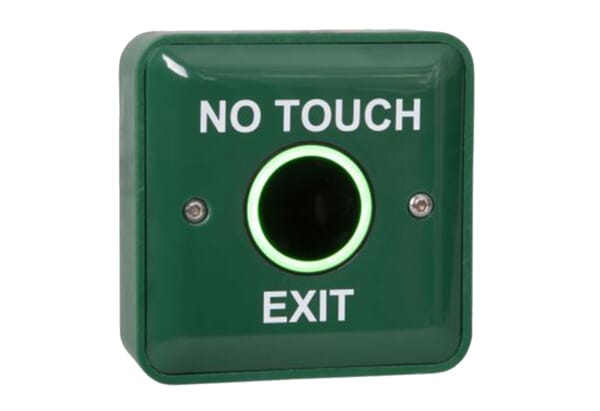 RGL EBNT/TF-4 Anti-bacterial Touch-free Exit Button IP65