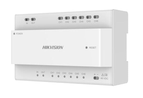 Hikvision DS-KAD7060EY-S 2-Wire HD Intercom Master Distributor with ...
