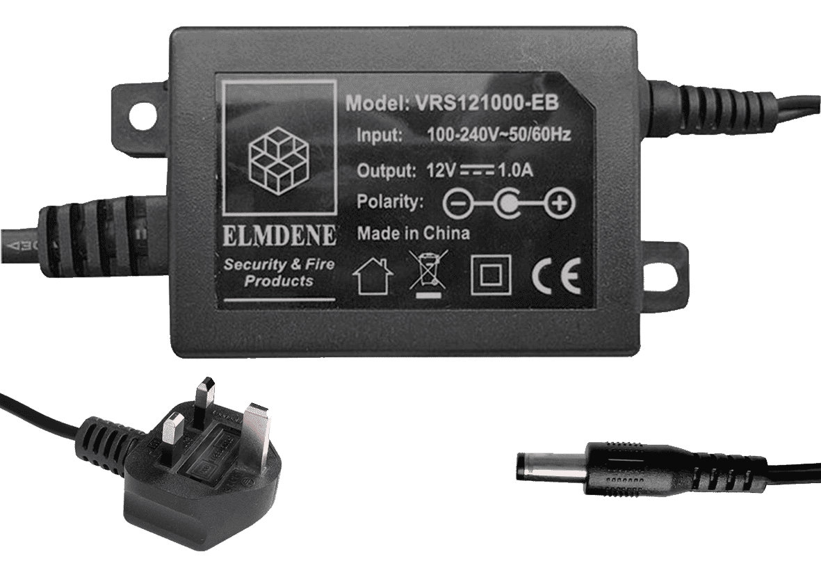 Elmdene VRS121000EB 12V 1A DC Switch Mode PSU Power Supply with ...