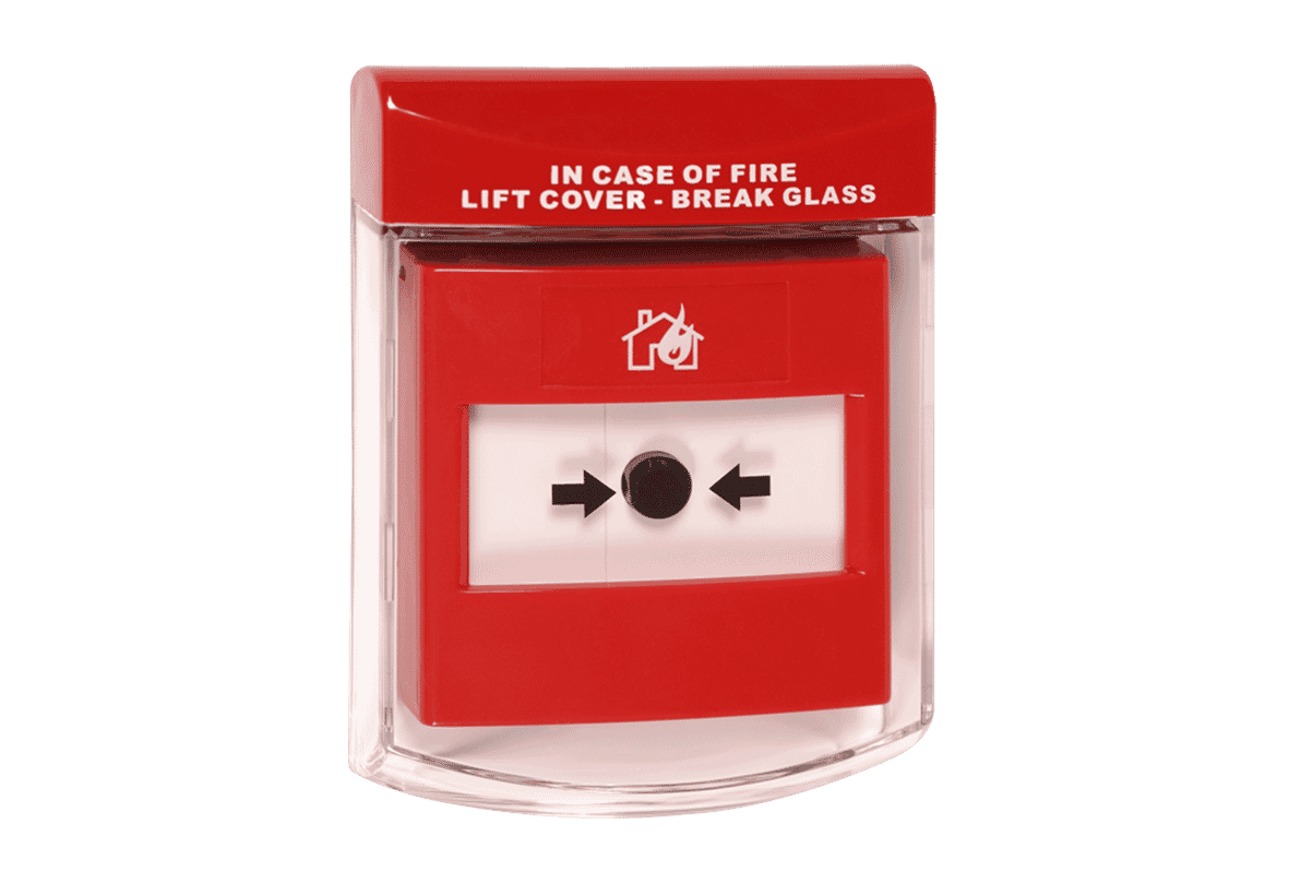 STI STI-6930 CallPoint Stopper Cover Flush Mount Red