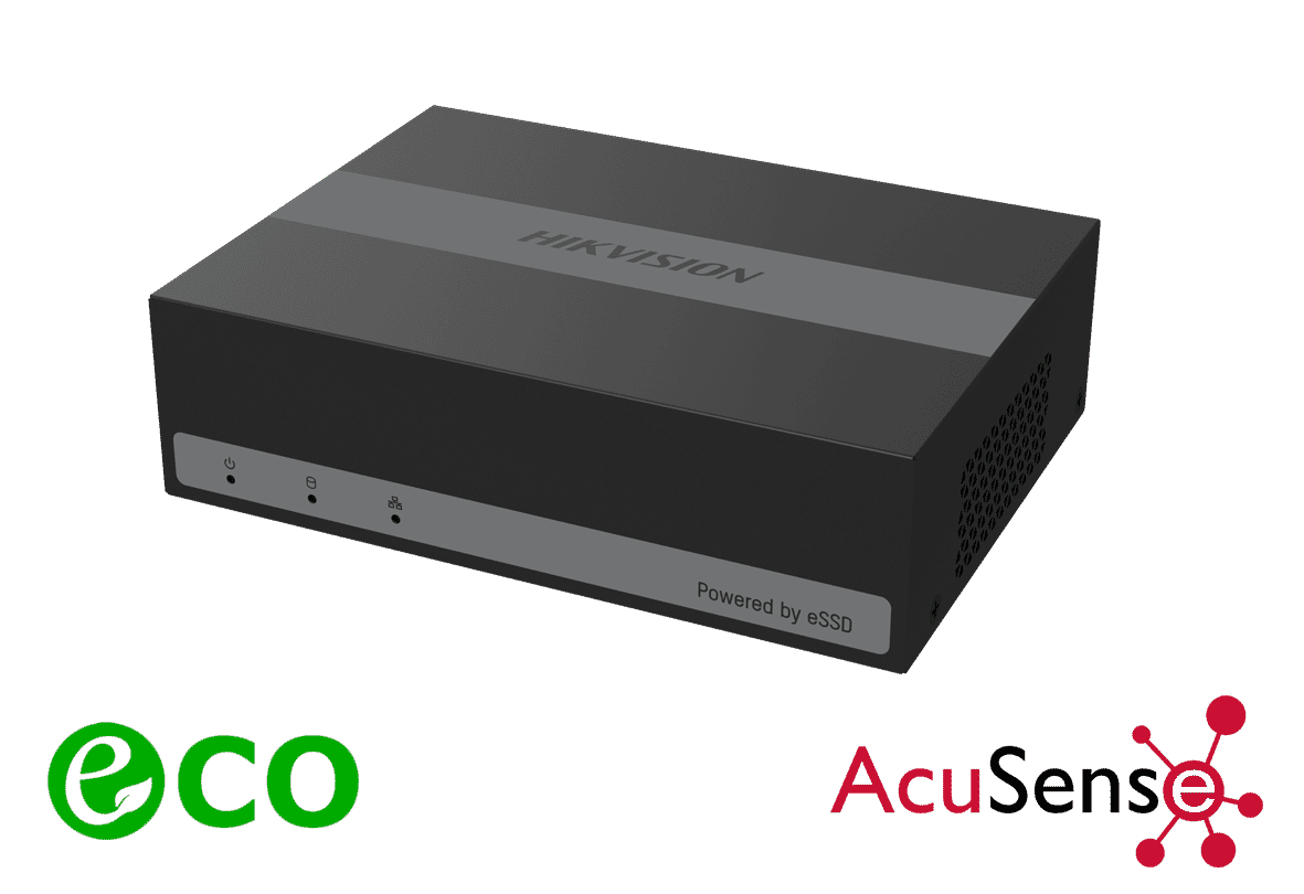 Hikvision iDS-E04HUHI-B 5MP 4-Channel Smart Eco Hybrid Recorder with ...