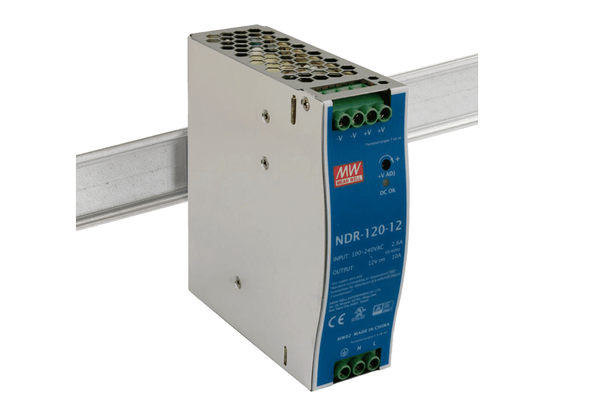 Mean Well 12v 10A 120W Din-Rail Power Supply